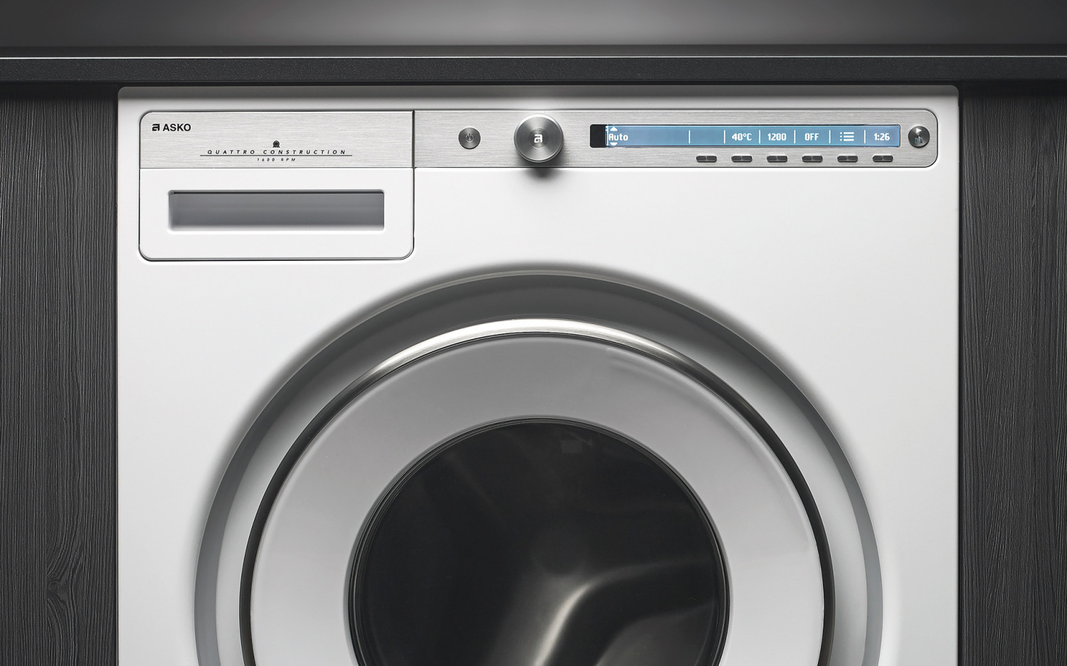 Asko W4086C.W/3 wasmachine, 8 kg. en 1600 toeren