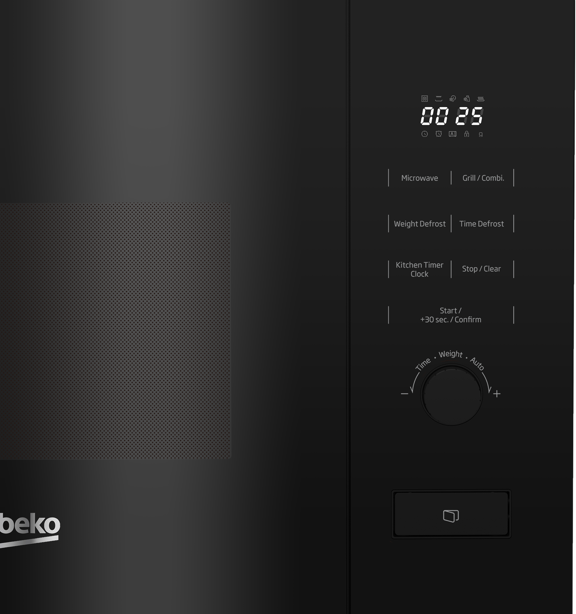Beko BMGB 20212 B magnetron met grill zwart