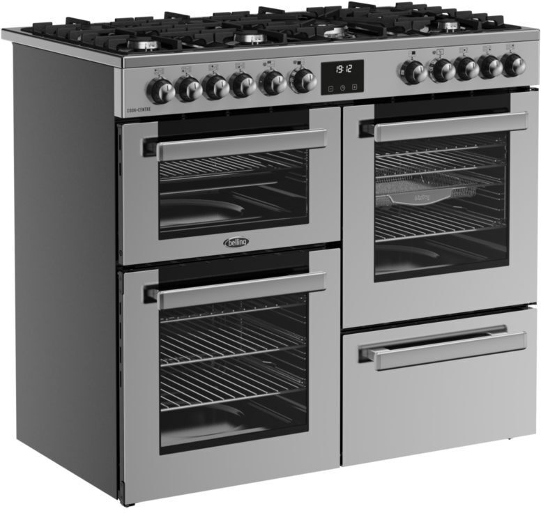 Belling COOKCENTRE 100 DF STA gas fornuis - rvs