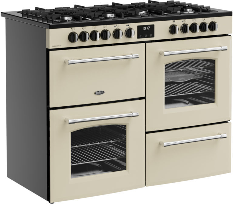 Belling FARMHOUSE 110DF CRM gas fornuis - creme