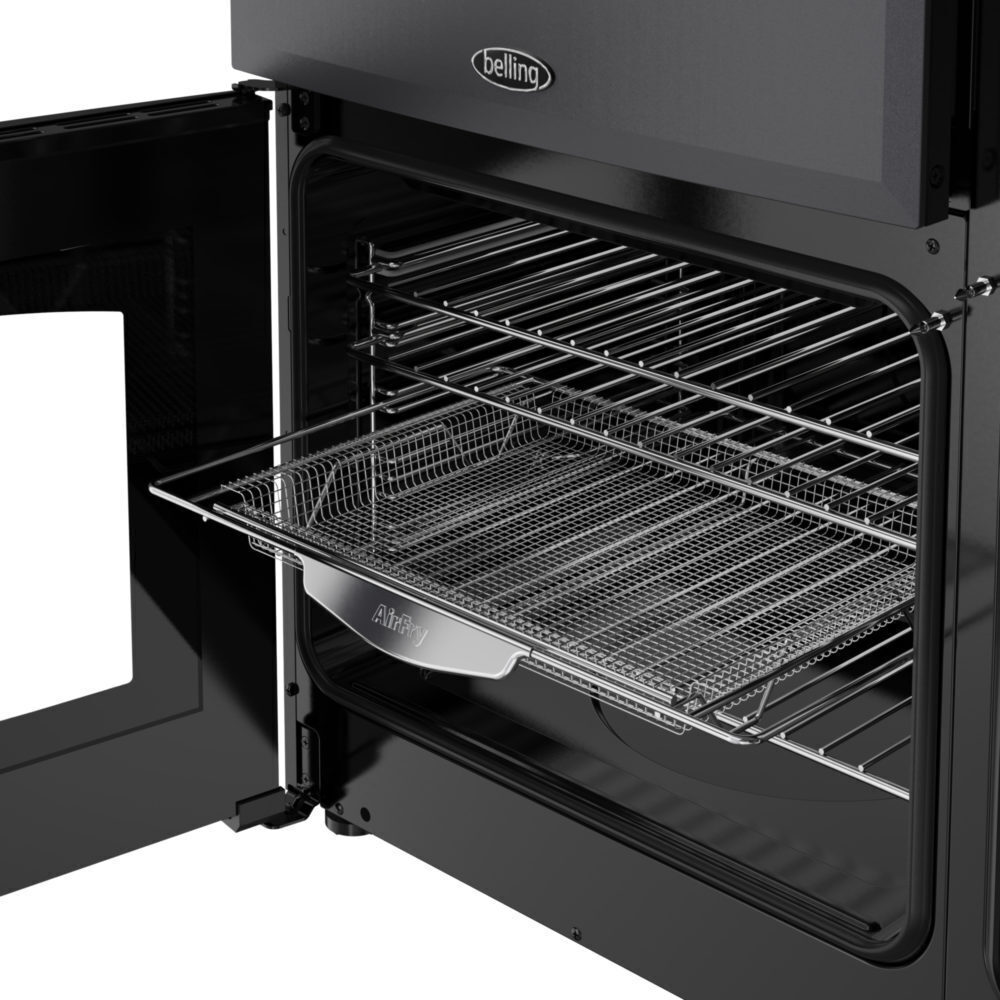 Belling FARMHOUSE 90DF ANT gas fornuis - antraciet