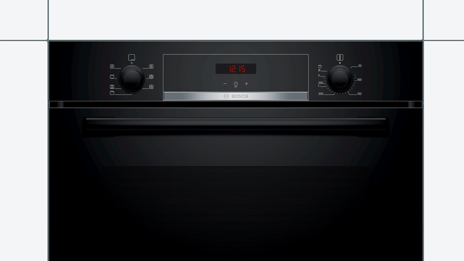 Bosch HBA513BB1 oven zwart - De Schouw Witgoed