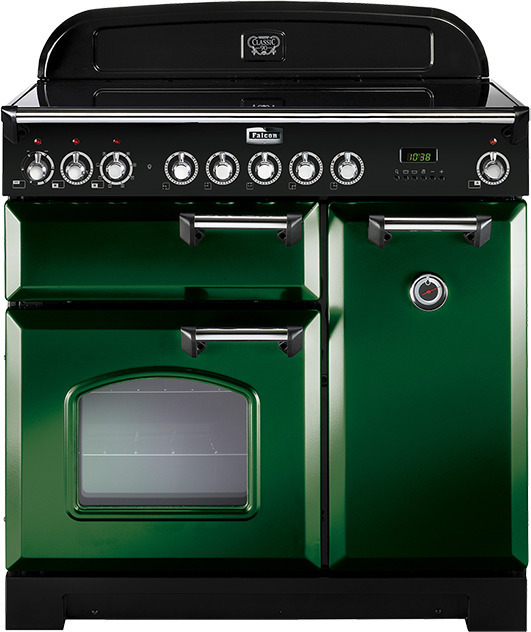 Falcon Classic Deluxe 90 inductie british racing green fornuis