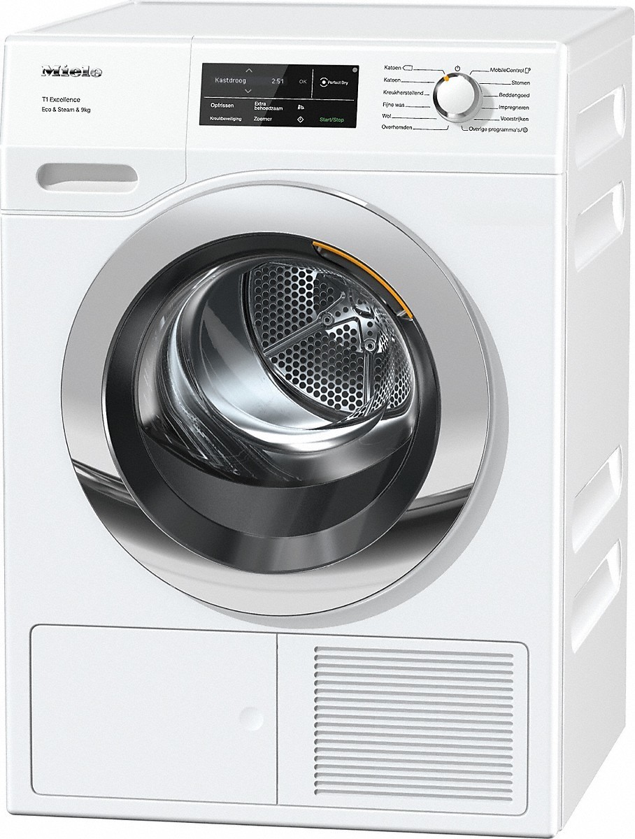 Miele TEJ695WP warmtepompdroger - De Schouw Witgoed
