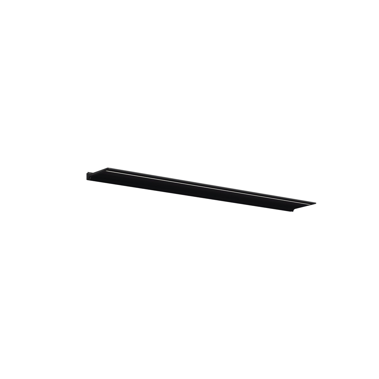 Novy Shelf Mineral Black 215cm keuken verlichting zwart