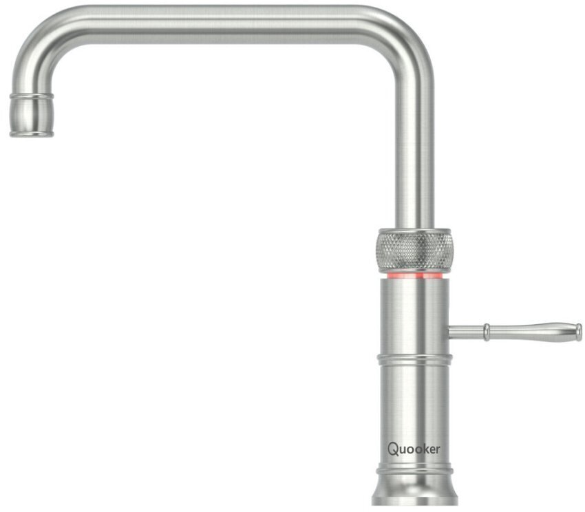 Quooker COMBI Classic Fusion Square RVS kokend water kraan