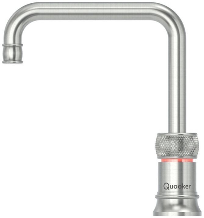 Quooker PRO3 Classic Nordic Square RVS kokend water kraan