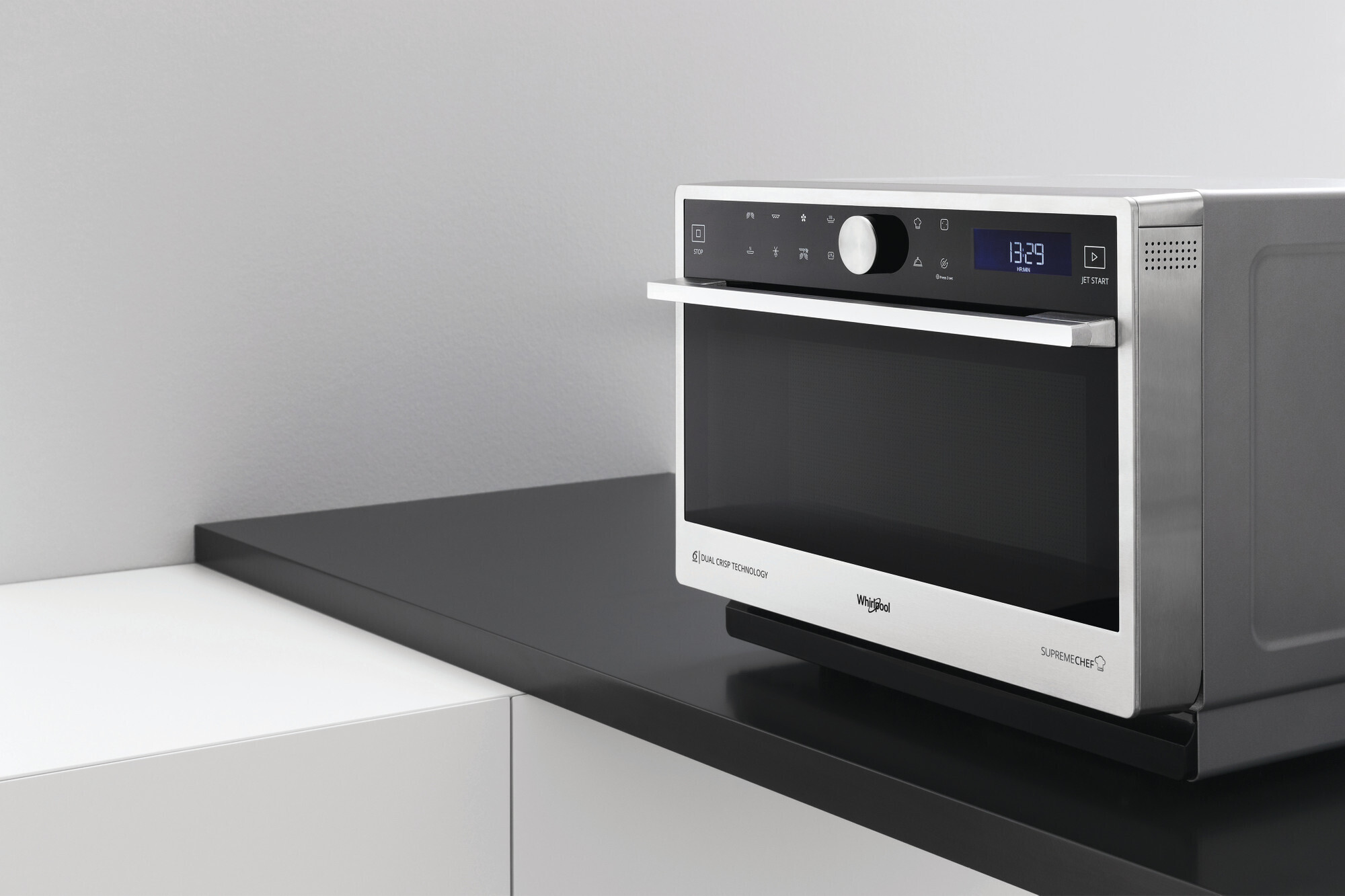 Whirlpool MWP 3391 SX combi-magnetron rvs