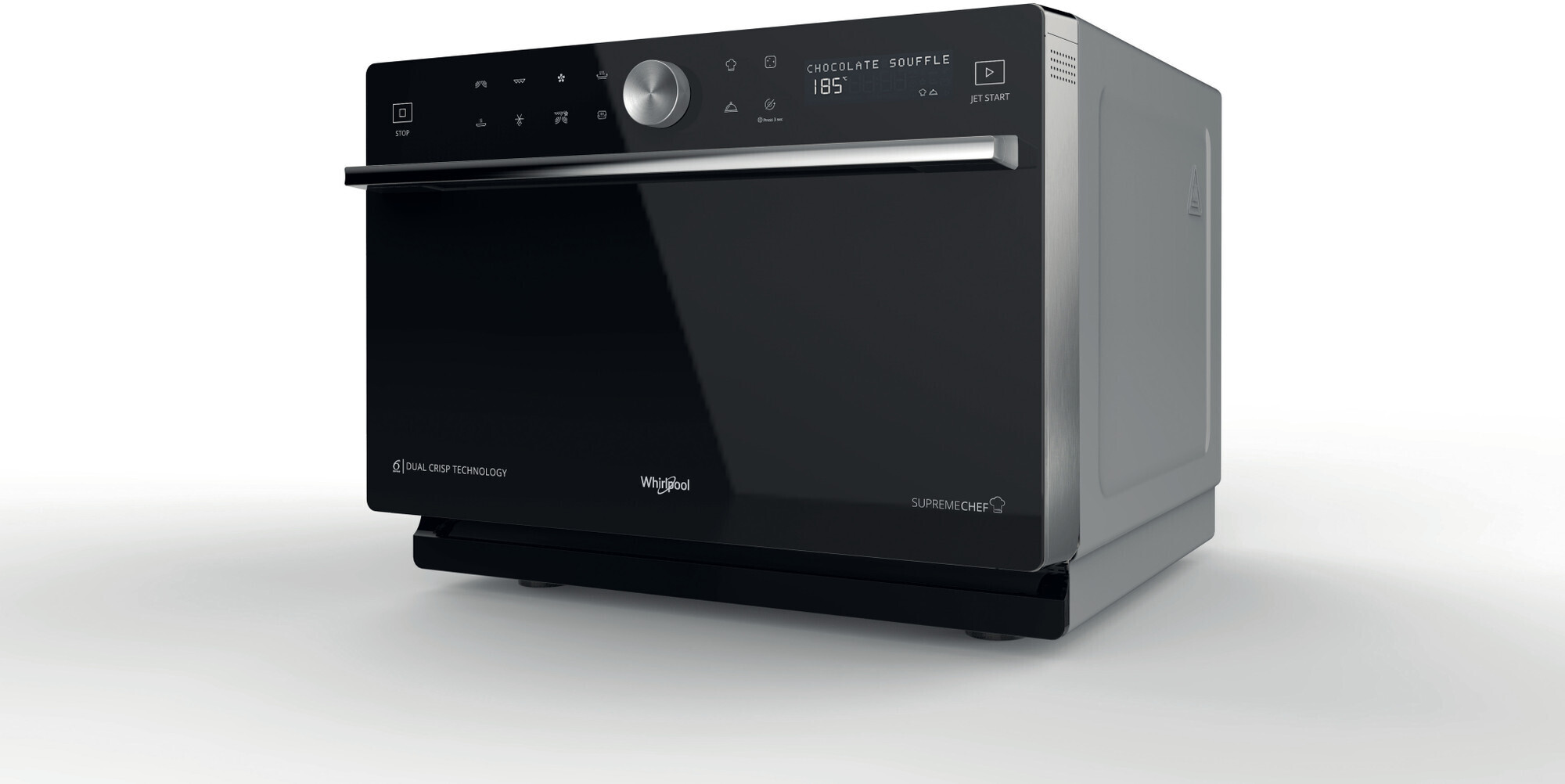 Whirlpool MWSC 9133 SB combi-magnetron zilver