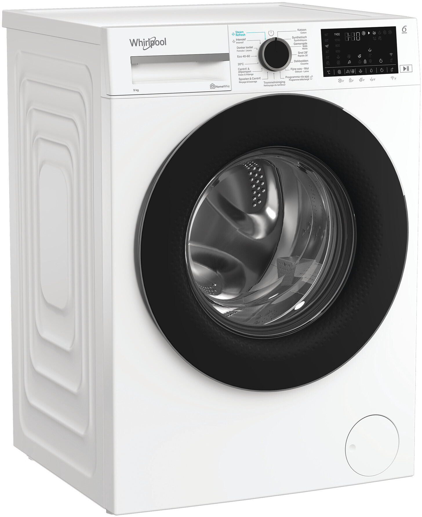 Whirlpool WAM 97WB BE wasmachine, 9 kg. en 1400 toeren