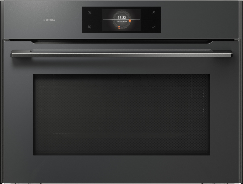 Atag CX4685M oven met magnetron grijs glas