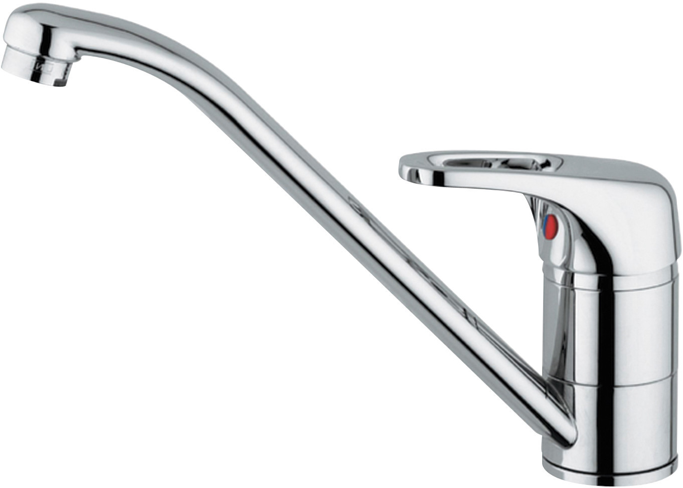 Boretti RAVENNAC keukenkraan chroom - De Schouw Witgoed