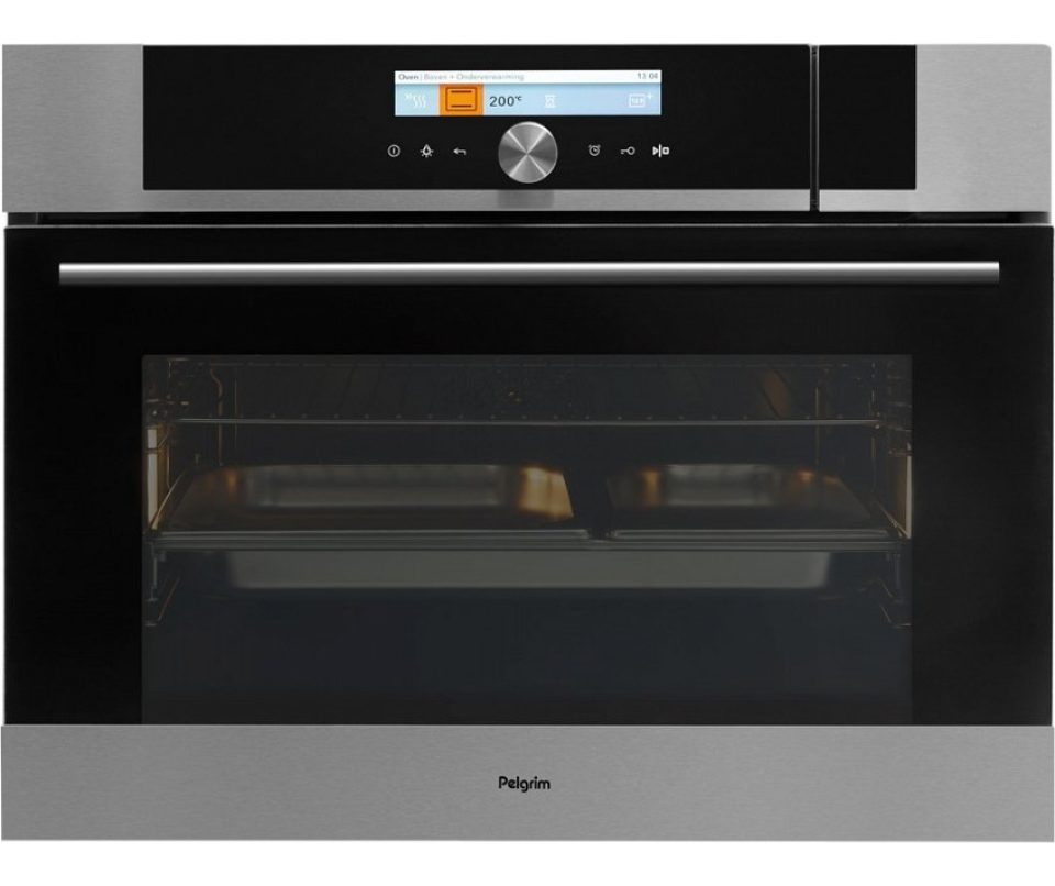Pelgrim OVS824RVS combi-stoomoven rvs - De Schouw Witgoed