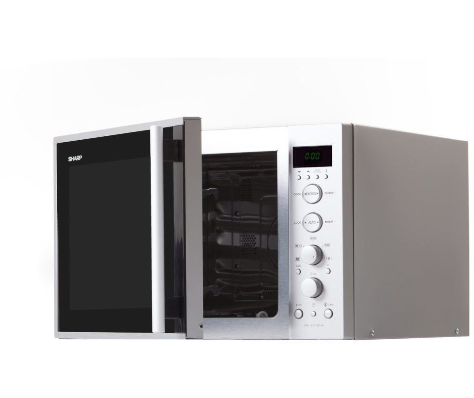 Sharp R-931INW combi-magnetron zilver - De Schouw Witgoed