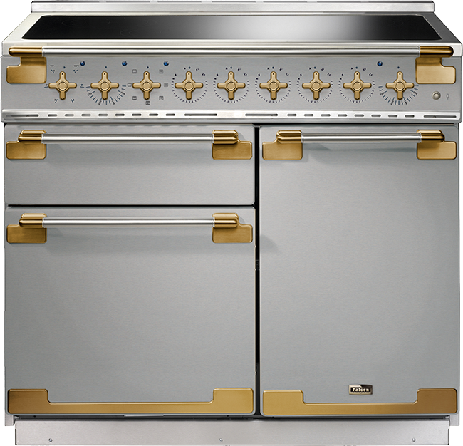 Falcon Elise Luxe 100 RVS inductie fornuis - rvs