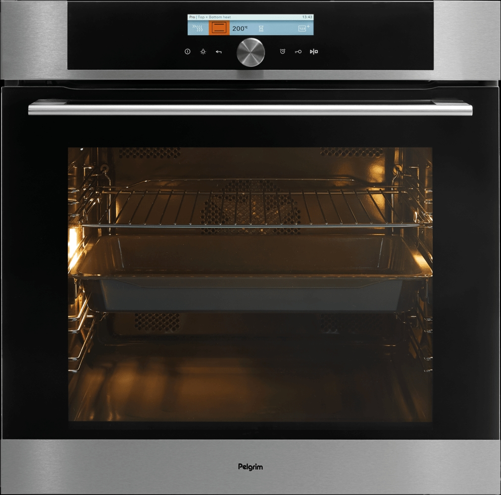 Pelgrim OVP826RVS oven rvs - De Schouw Witgoed