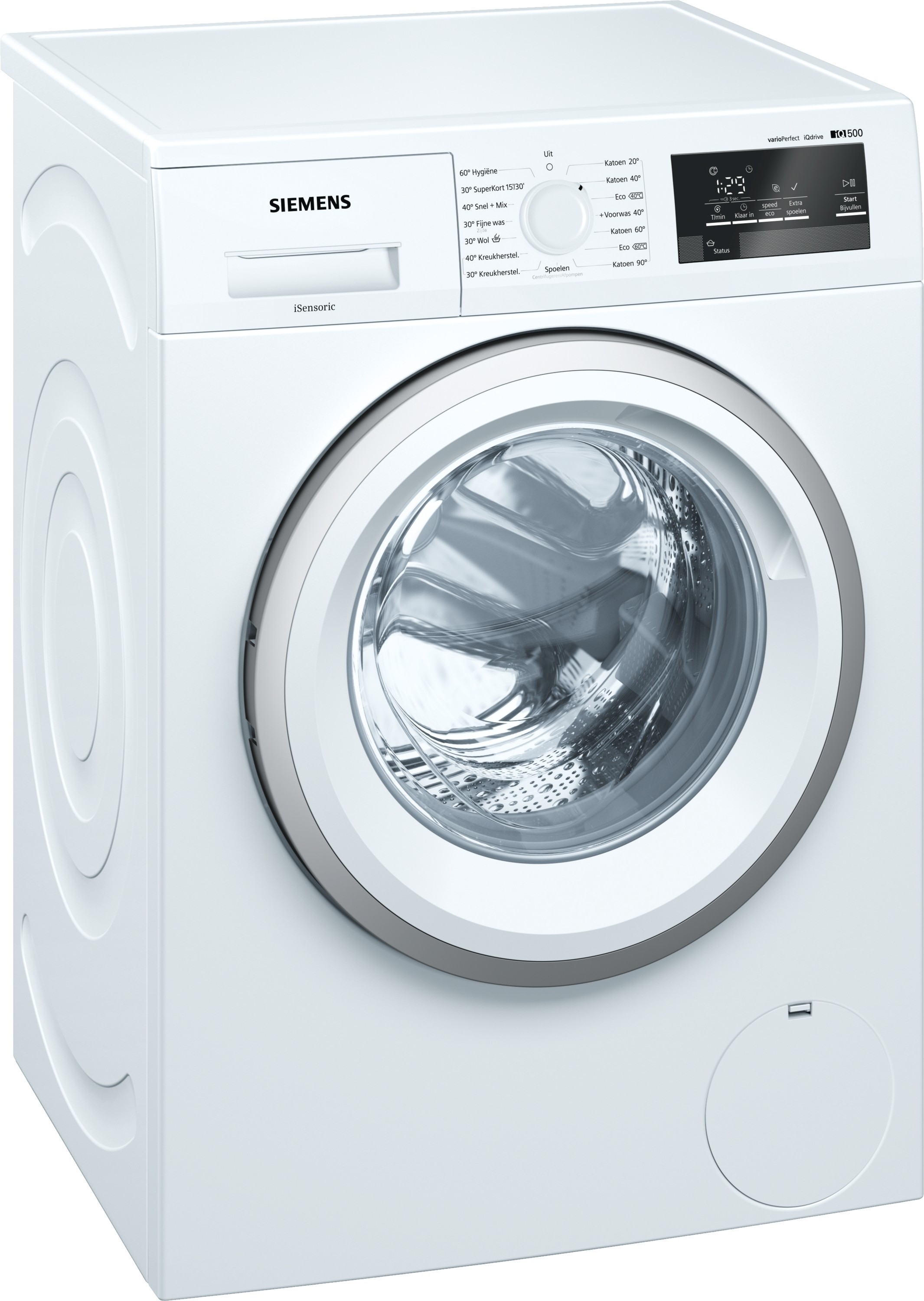 Siemens WM14T320NL wasmachine, 7 kg. en 1400 toeren