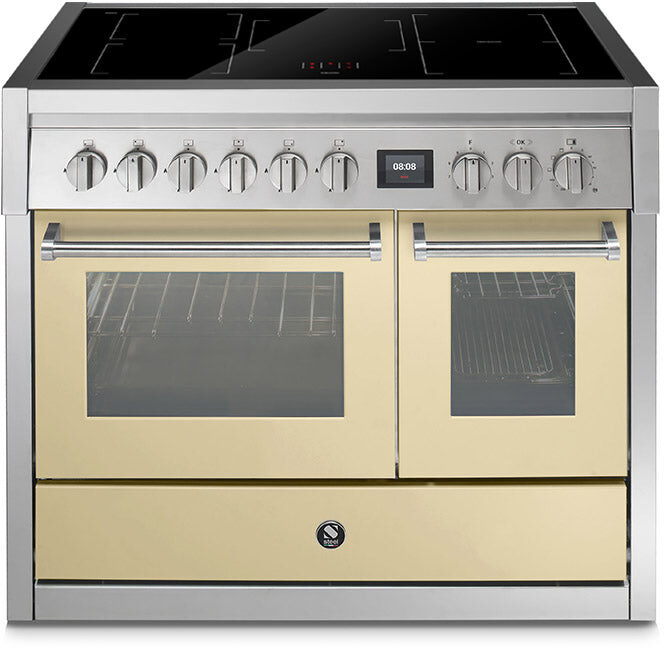 STEEL Genesi GQ10SF-5FI CR inductie fornuis - creme